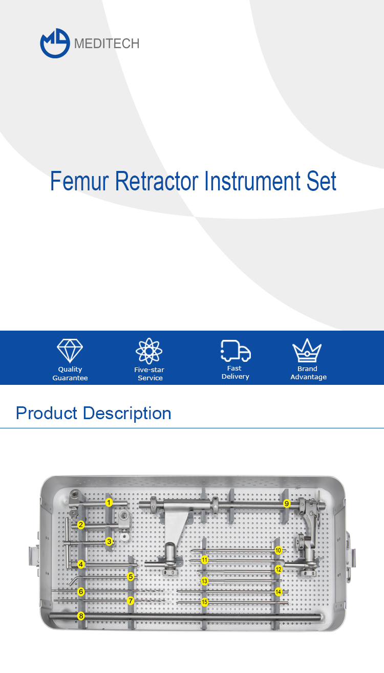 Femur Retractor Instrument Set Medical Device Manufacturer - CZMEDITECH
